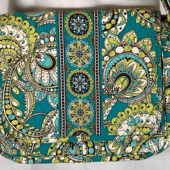 Vera Bradley | Bags | Verabradley Purse Totally Turq Turquoise Lindsay ...